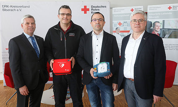 Standorte für Defibrillatoren melden - DRK-Kreisverband Biberach e. V.